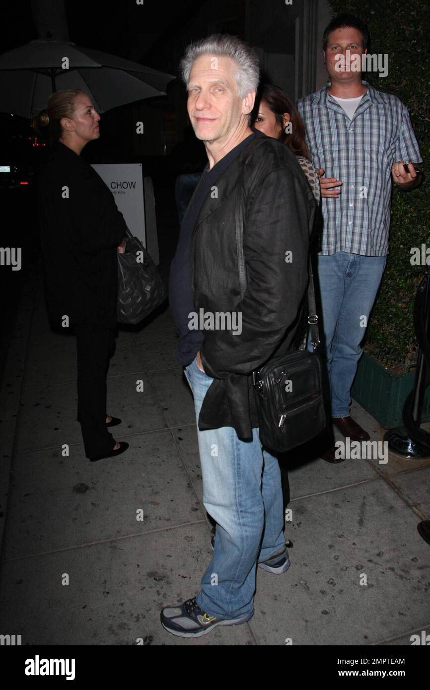 Exclusive!! Canadian director and actor David Cronenberg poses for ...