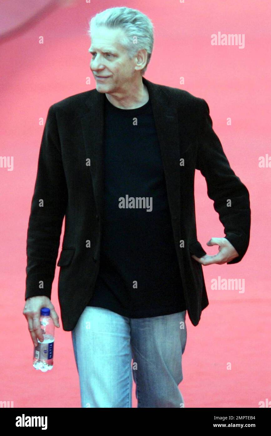 Actor David Cronenberg walks the red carpet at the Rome Film Festival ...