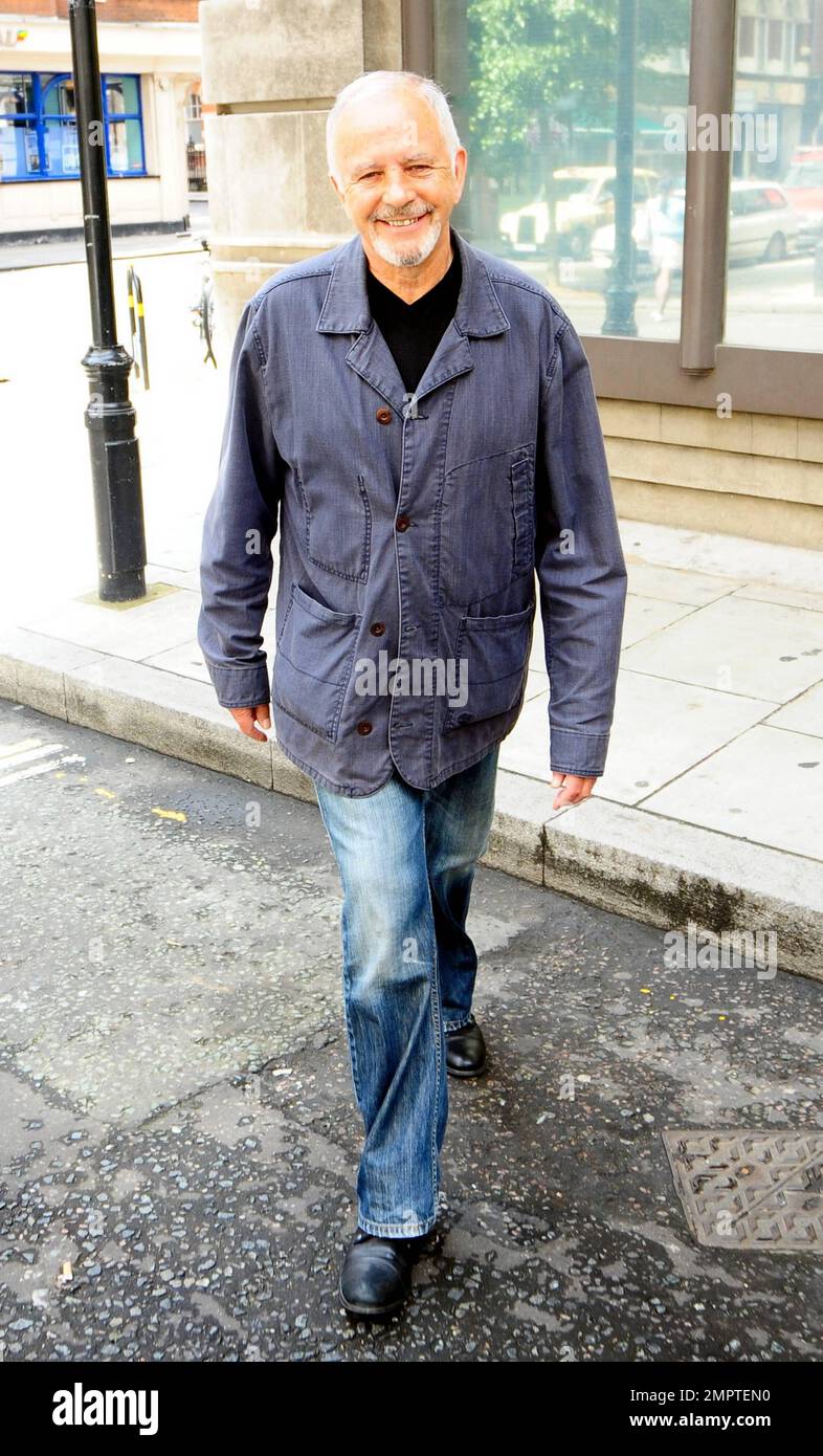 '70s and '80s hearthrob singer and actor David Essex waves and smiles ...