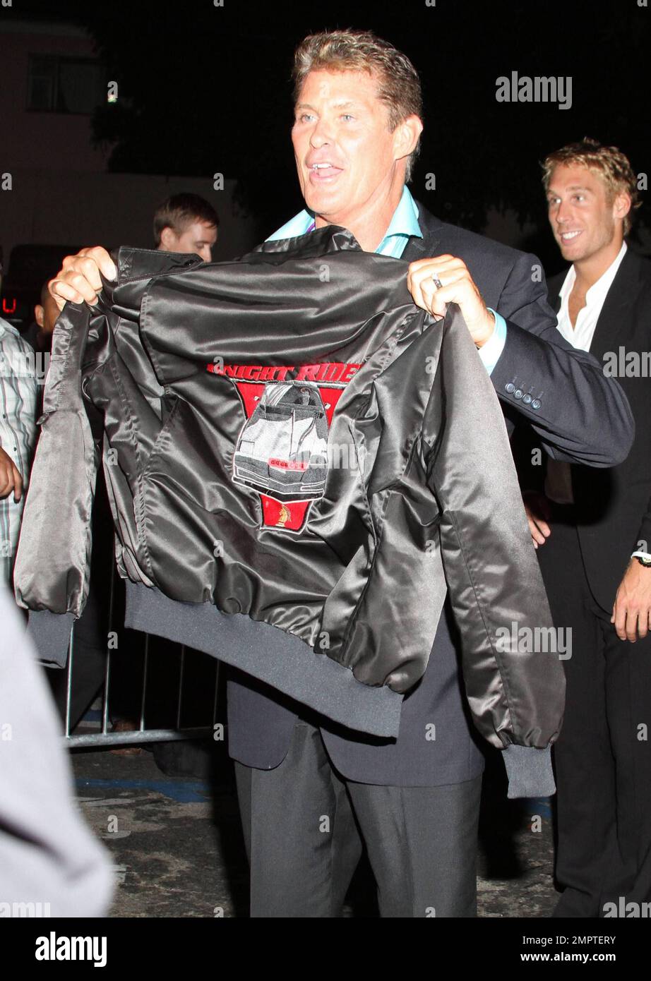 Former 'Baywatch' star David Hasselhoff along with girlfriend Hayley ...