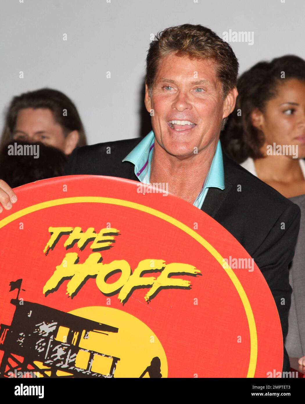 Former 'Baywatch' star David Hasselhoff along with girlfriend Hayley ...