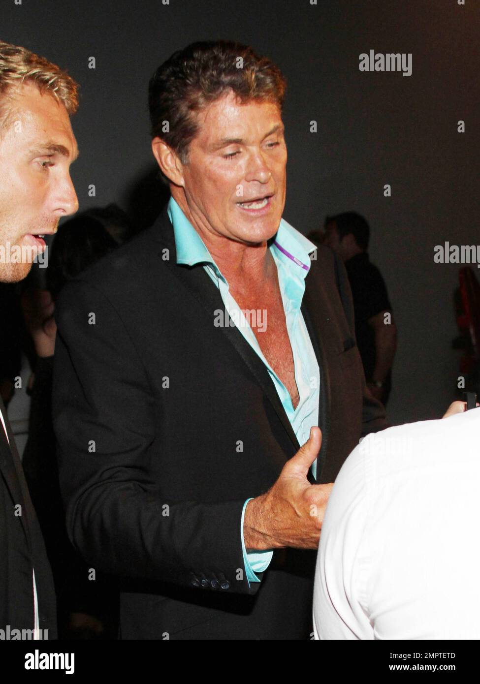 Former 'Baywatch' star David Hasselhoff along with girlfriend Hayley ...
