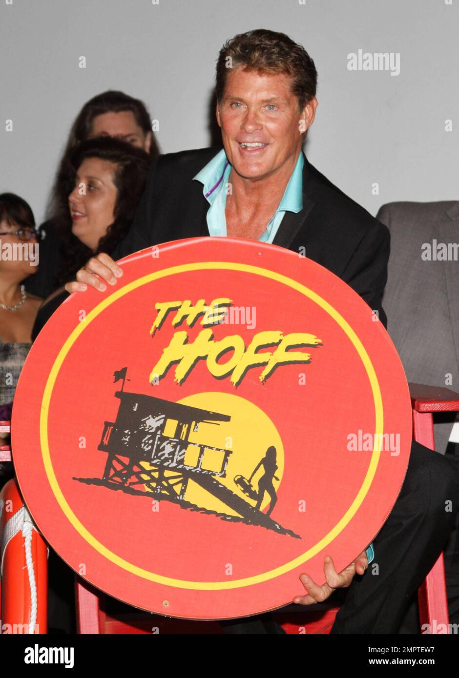 Former 'Baywatch' star David Hasselhoff along with girlfriend Hayley ...