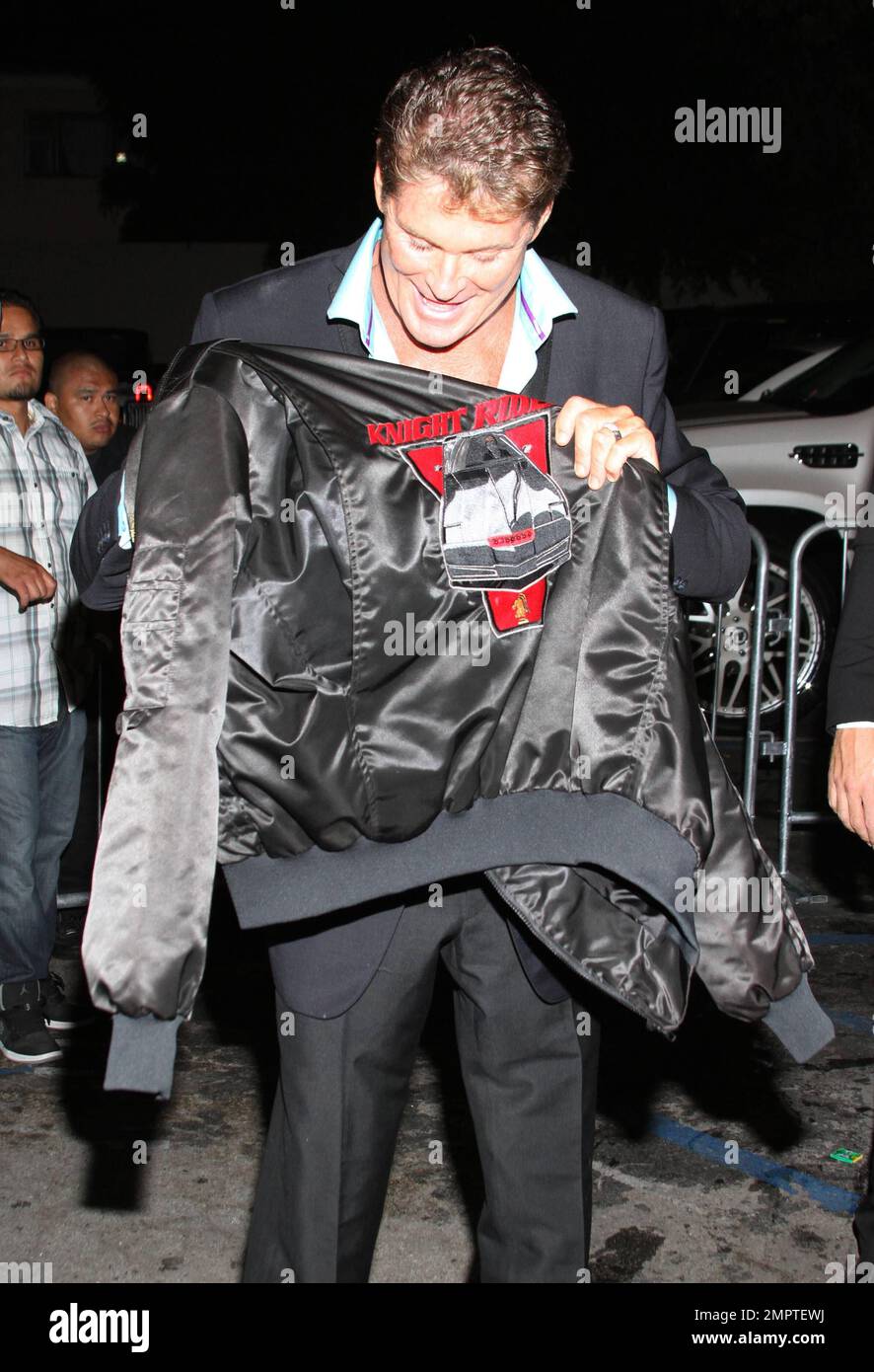 Former 'Baywatch' star David Hasselhoff along with girlfriend Hayley ...