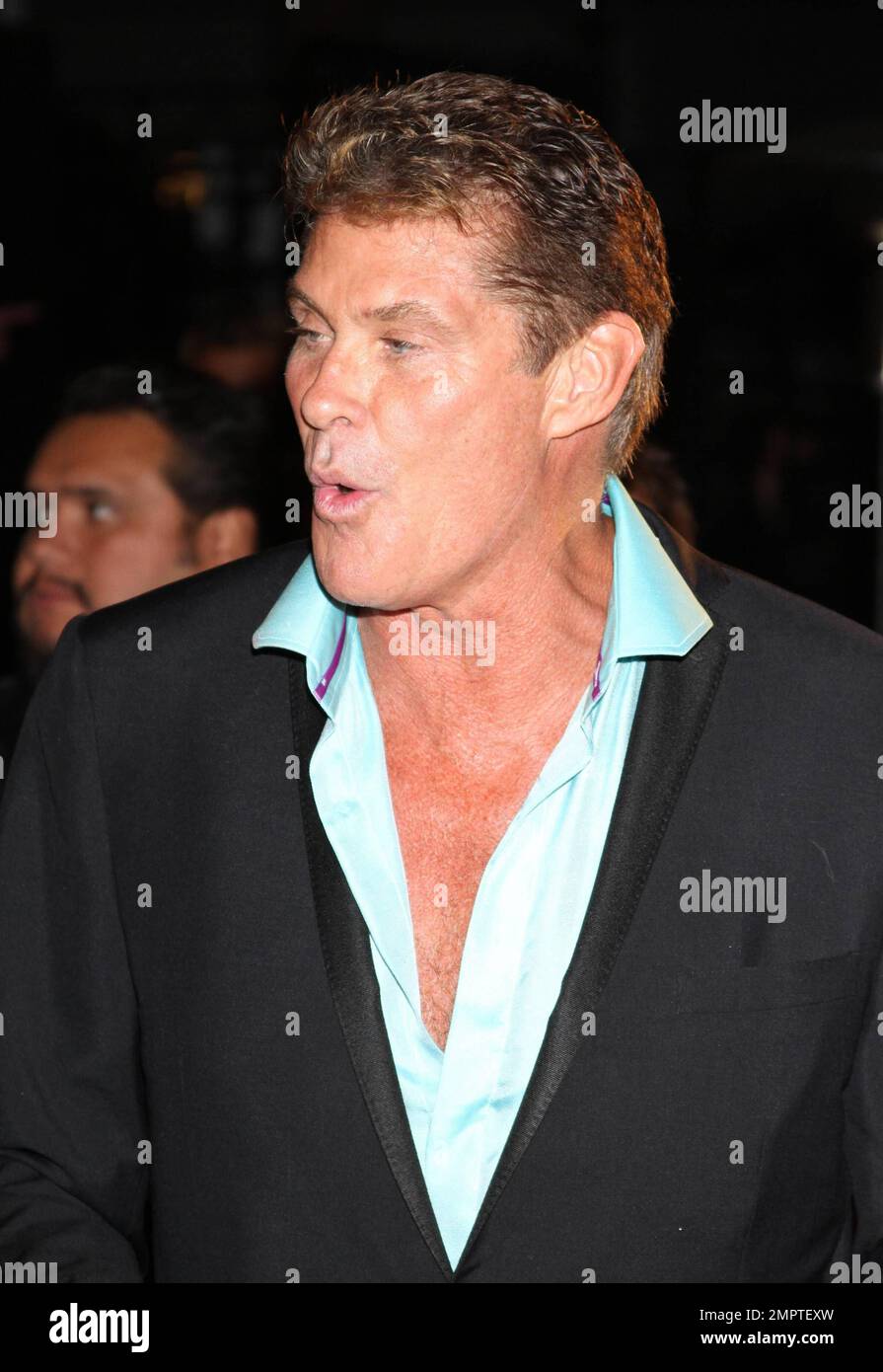 Former 'Baywatch' star David Hasselhoff along with girlfriend Hayley ...