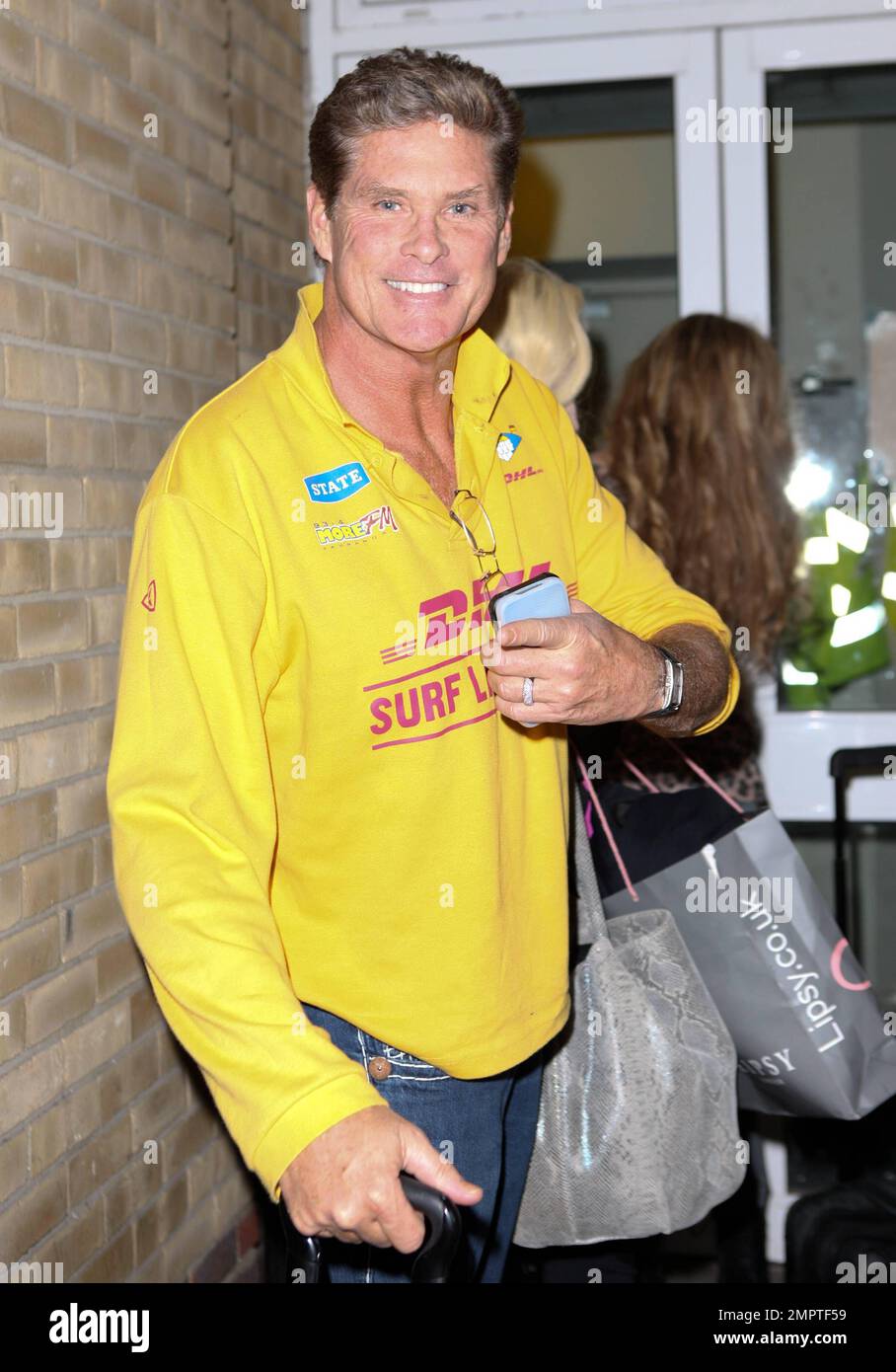 EXCLUSIVE!! David Hasselhoff and daughter Hayley head in the back ...