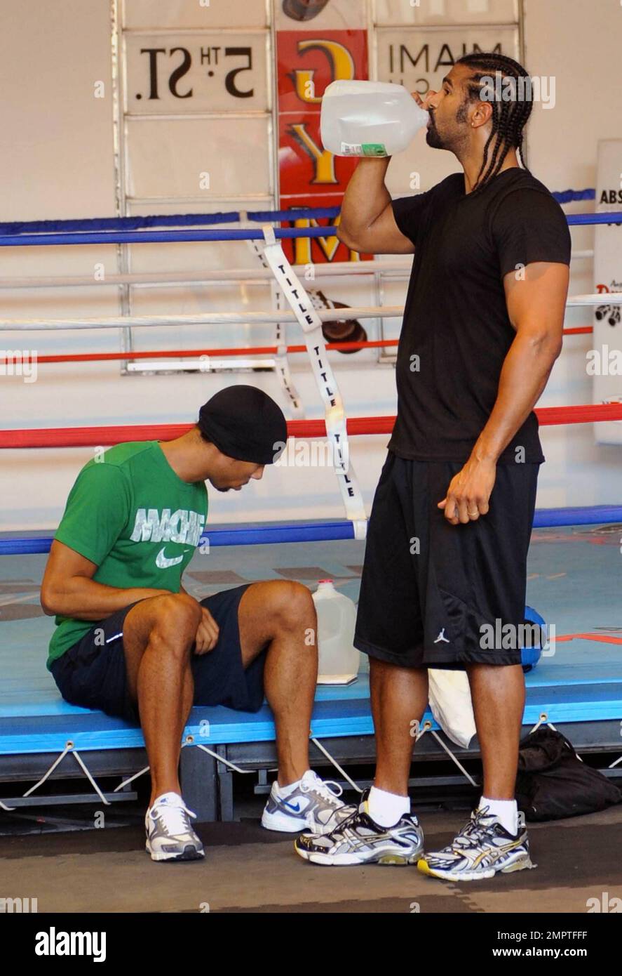 David haye miami hi-res stock photography and images - Alamy