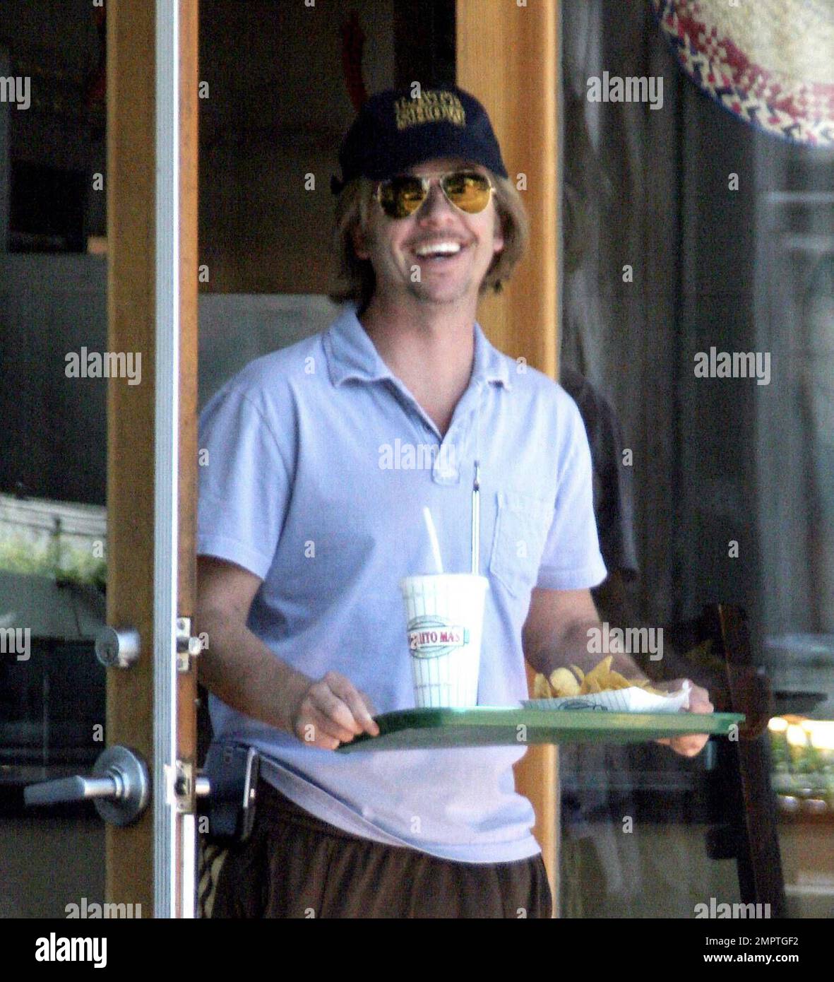 Exclusive!! David Spade has a solo Sunday lunch at Poquito Mas in West ...