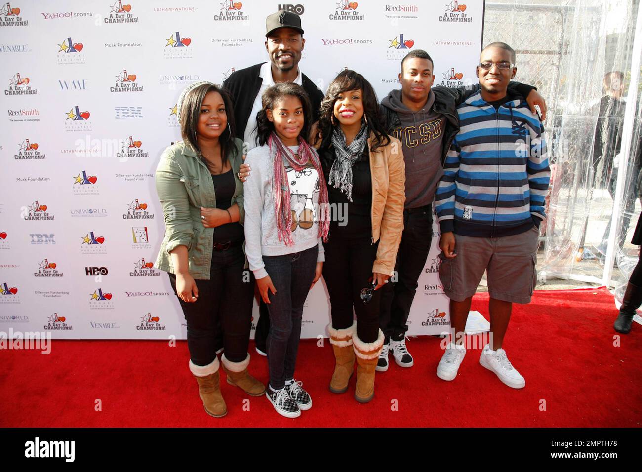 Niecy nash and family hi-res stock photography and images - Alamy