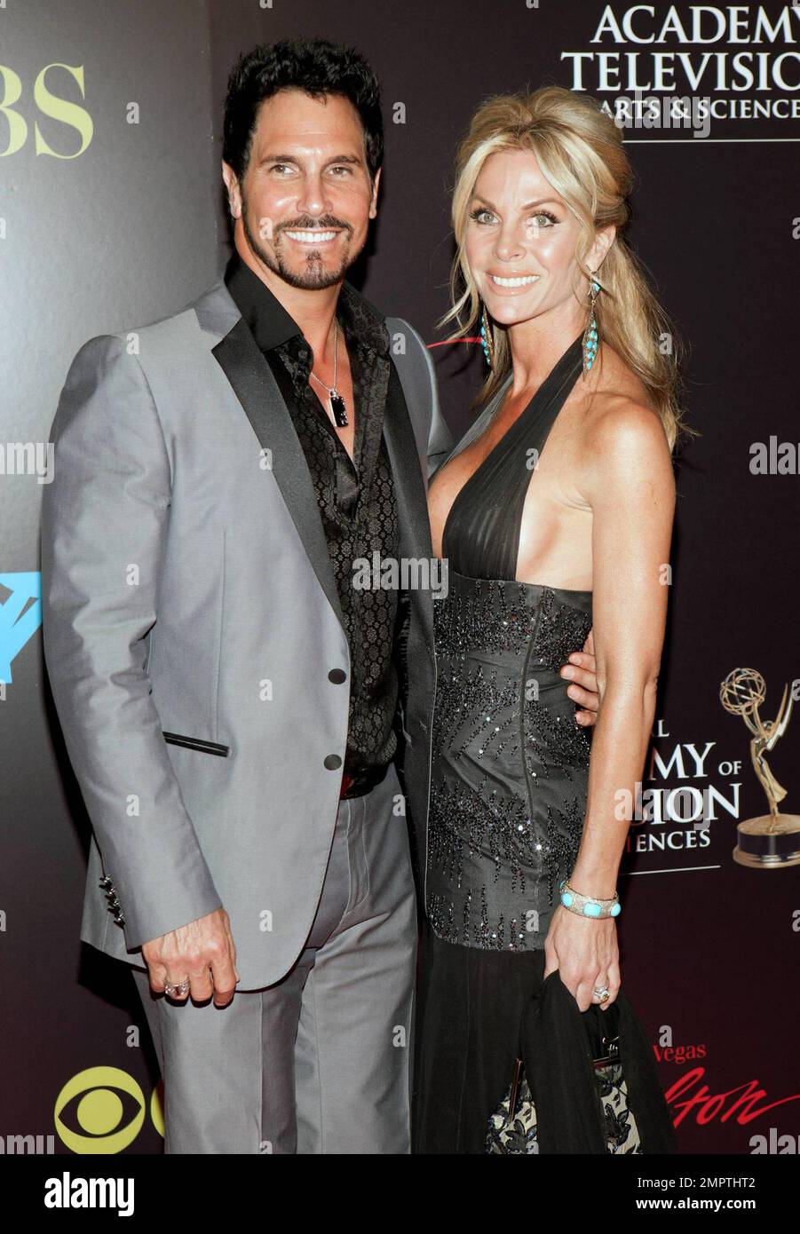 Don Diamont and wife Cindy Ambuehl walk the red carpet for the 37th ...