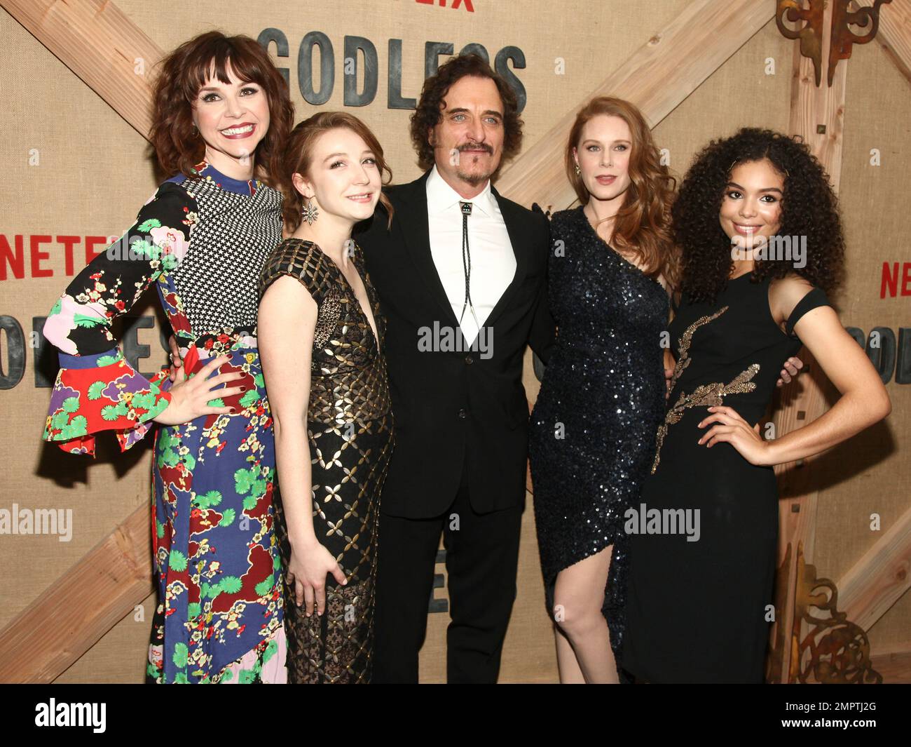 Audrey Moore, from left, Kayli Carters, Kim Coates, Christiane Seidel ...