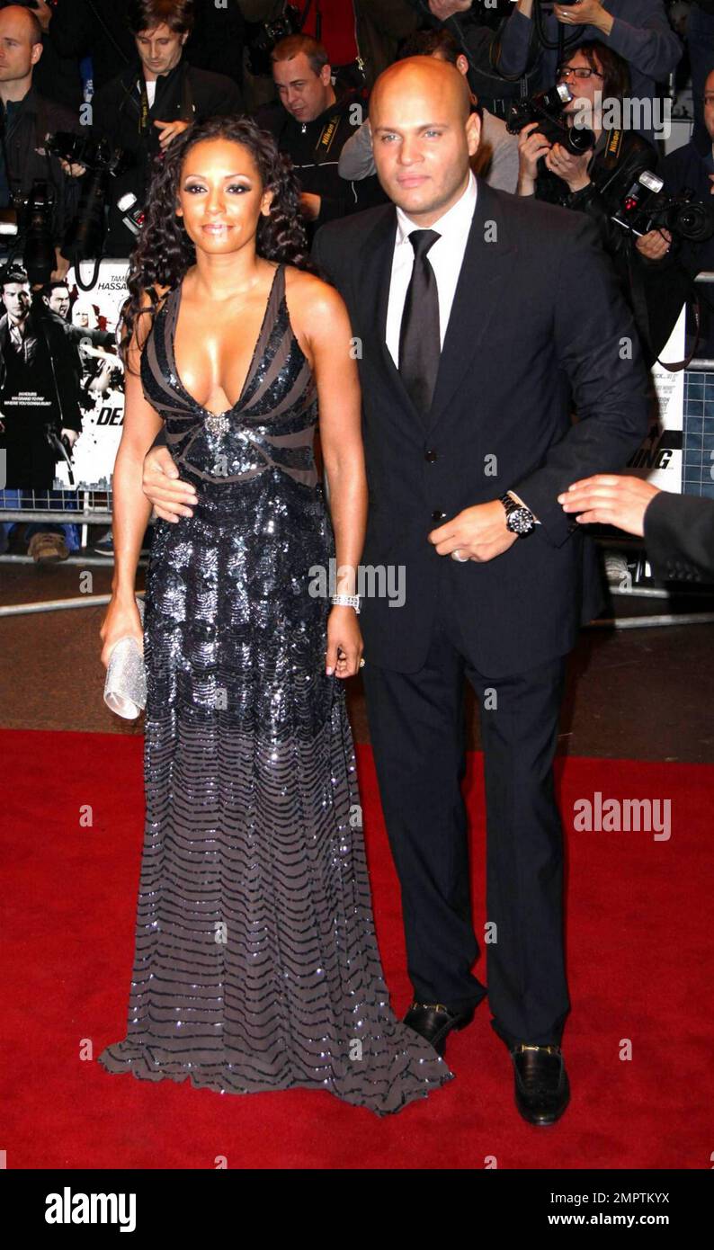 Mel B and husband Stephen Belafonte attend the premiere of "Dead Man ...
