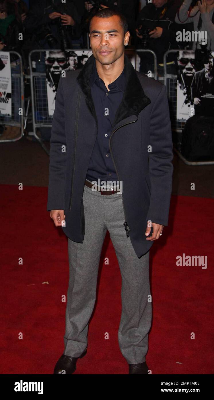 Ashley Cole at the premiere of "Dead Man Running" at the BFI London ...