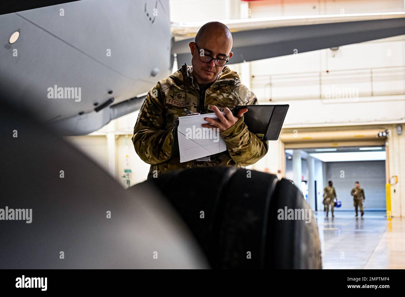 U.S. Air Force Master Sgt. Johnathan Ferguson, 305th Air Mobility Wing ...