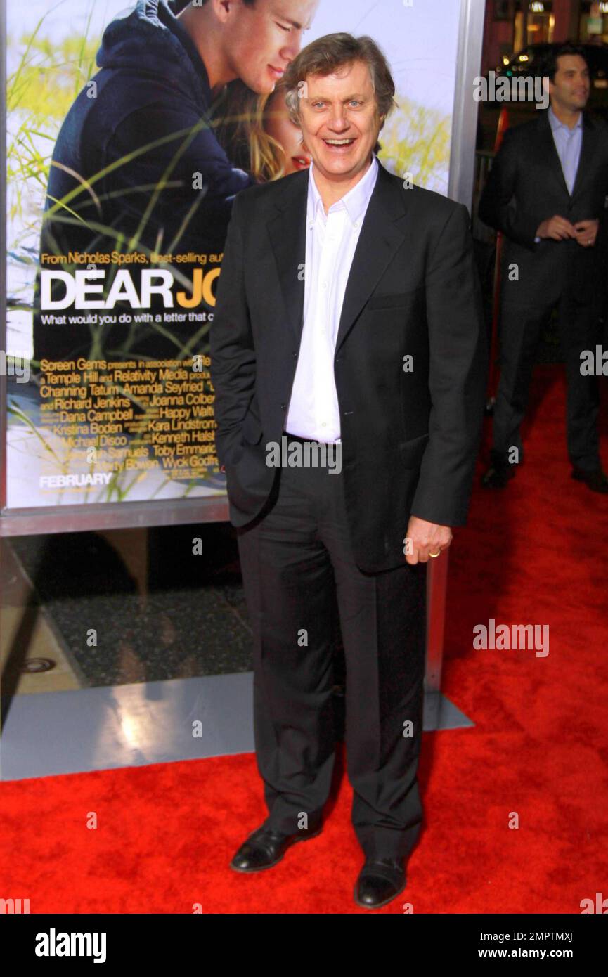 Lasse Hallstrom walks the red carpet at the world premiere of "Dear ...