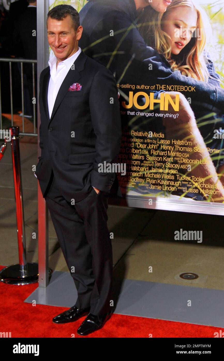 Adam Shankman walks the red carpet at the world premiere of "Dear John ...