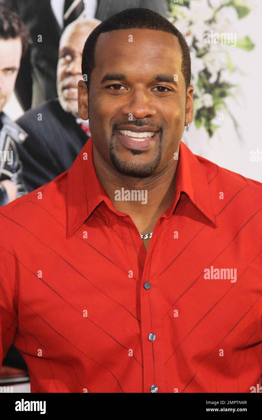 Andre Pitre arrives to the world premiere of the comedy remake "Death ...