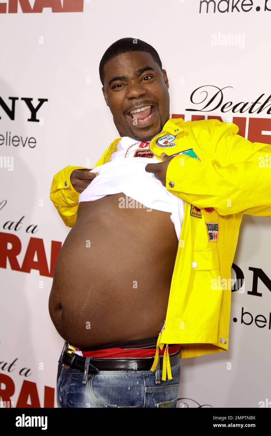 Tracy Morgan arrives to the world premiere of the comedy remake "Death ...