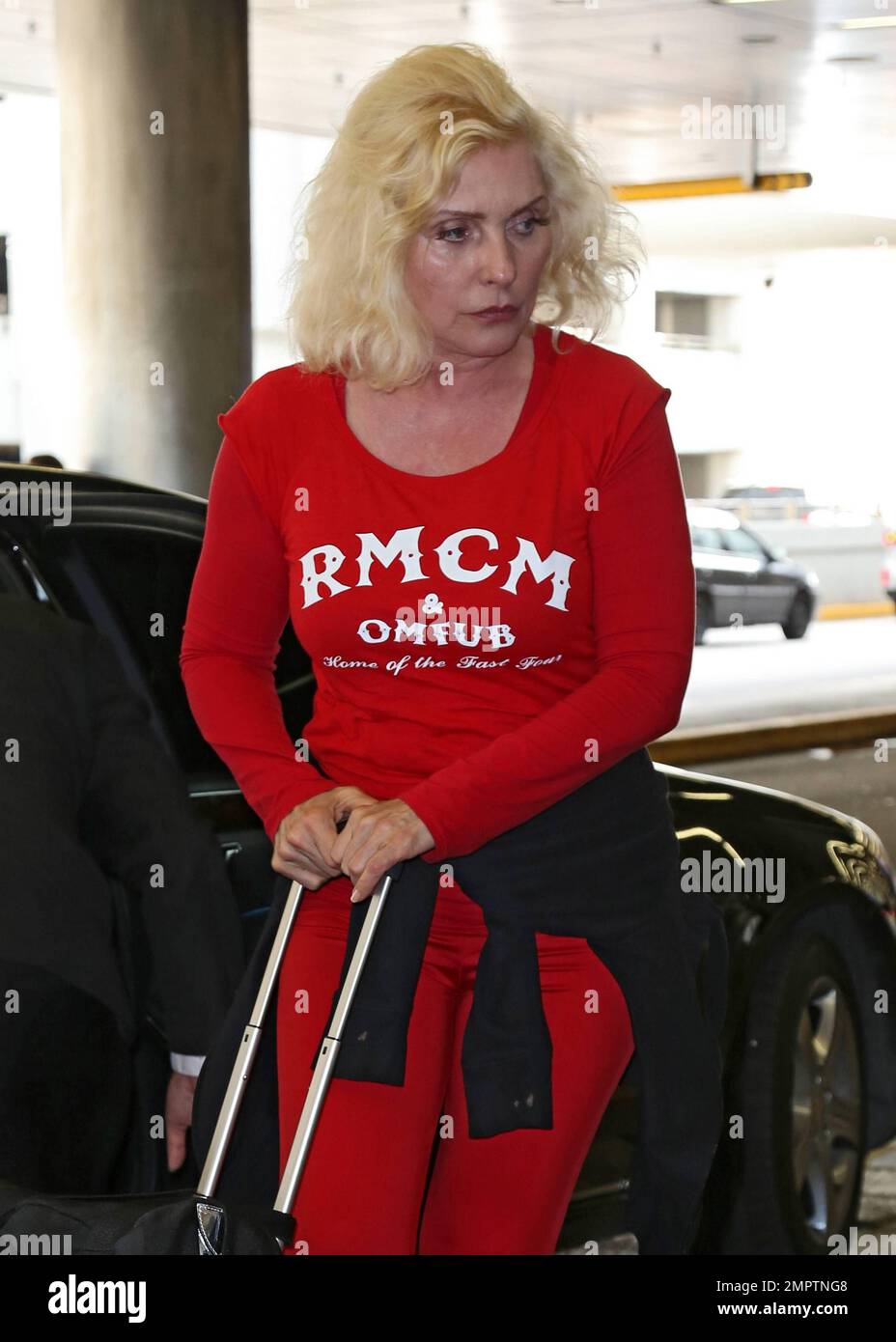 EXCLUSIVE!! Debbie Harry looks great in a Ramones Museum shirt and ...