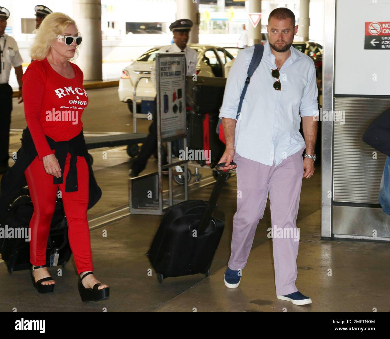 EXCLUSIVE!! Debbie Harry looks great in a Ramones Museum shirt and ...
