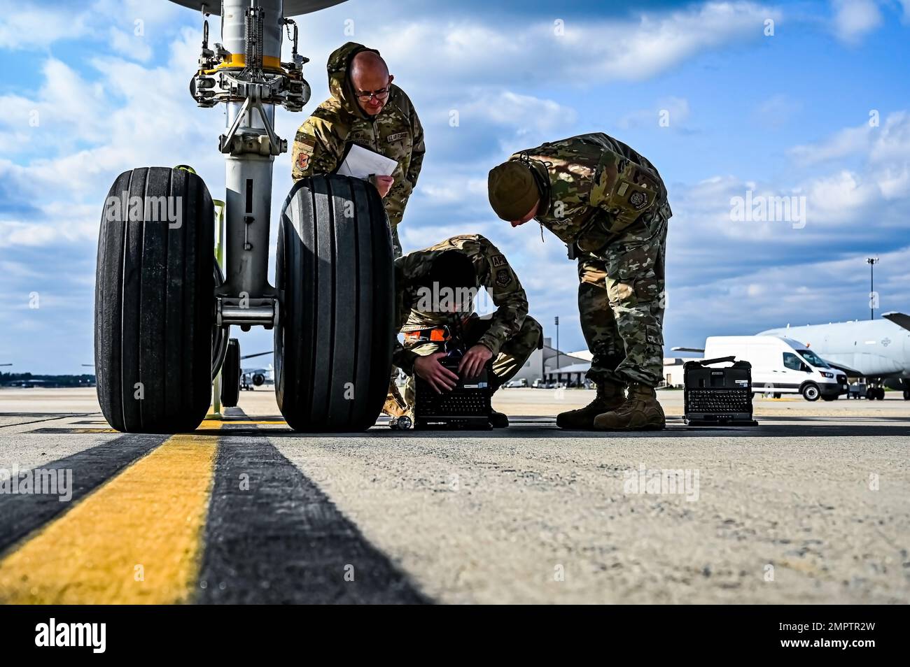 U.S. Air Force Master Sgt. Johnathan Ferguson, 305th Air Mobility Wing ...