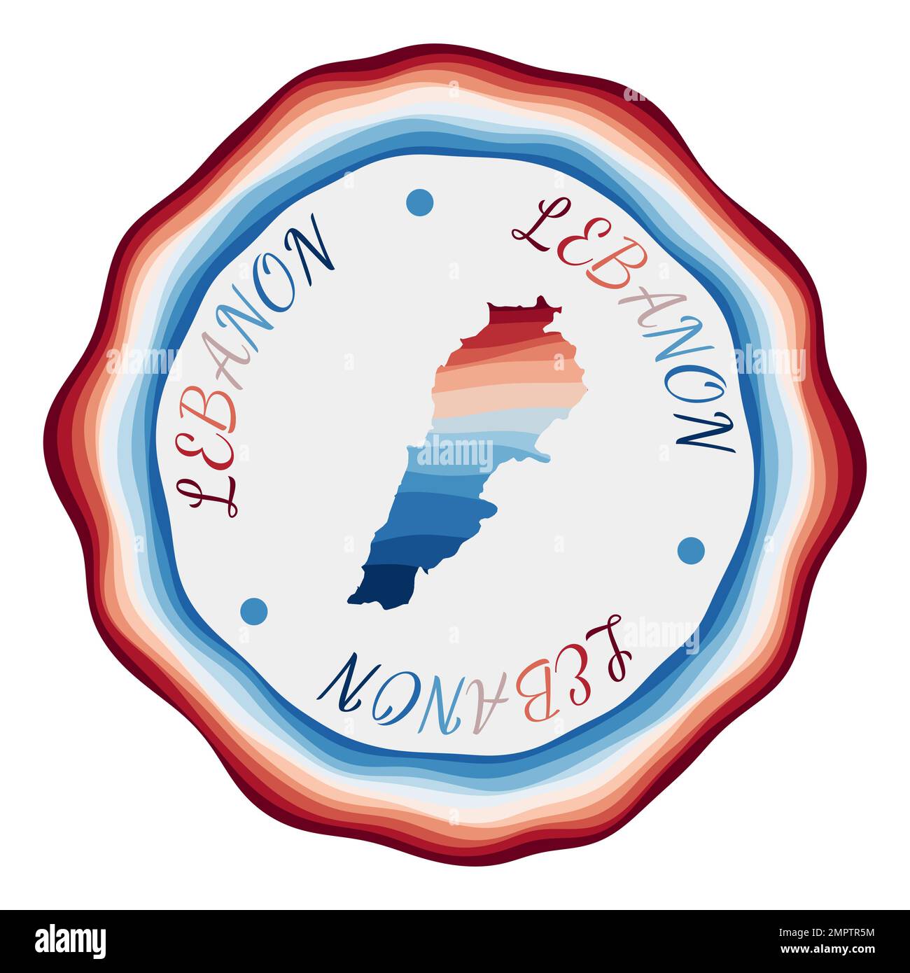 Map of the levant Stock Vector Images - Alamy