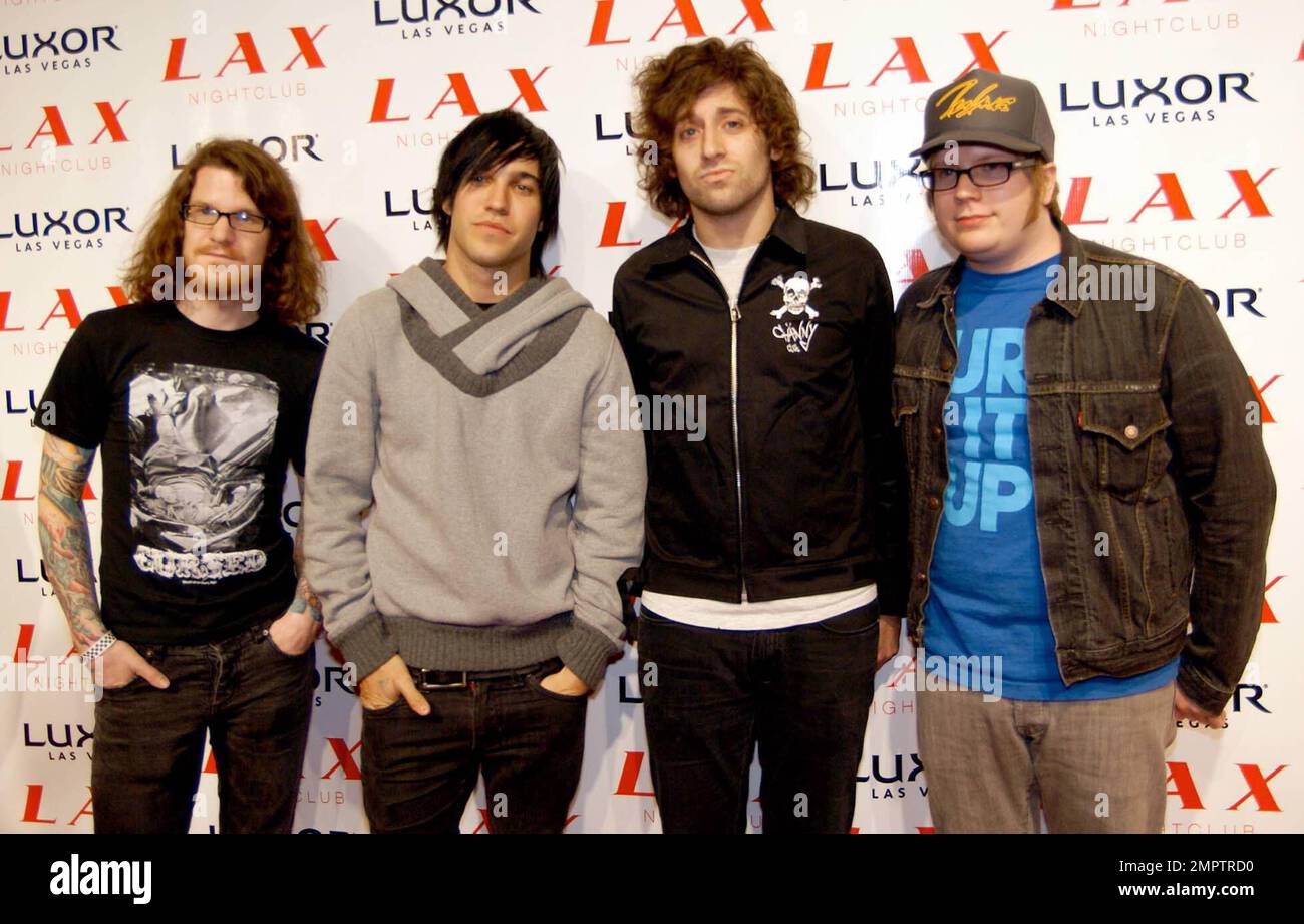 Fall Out Boy walk the red carpet at Decaydance Bash at LAX nightclub ...