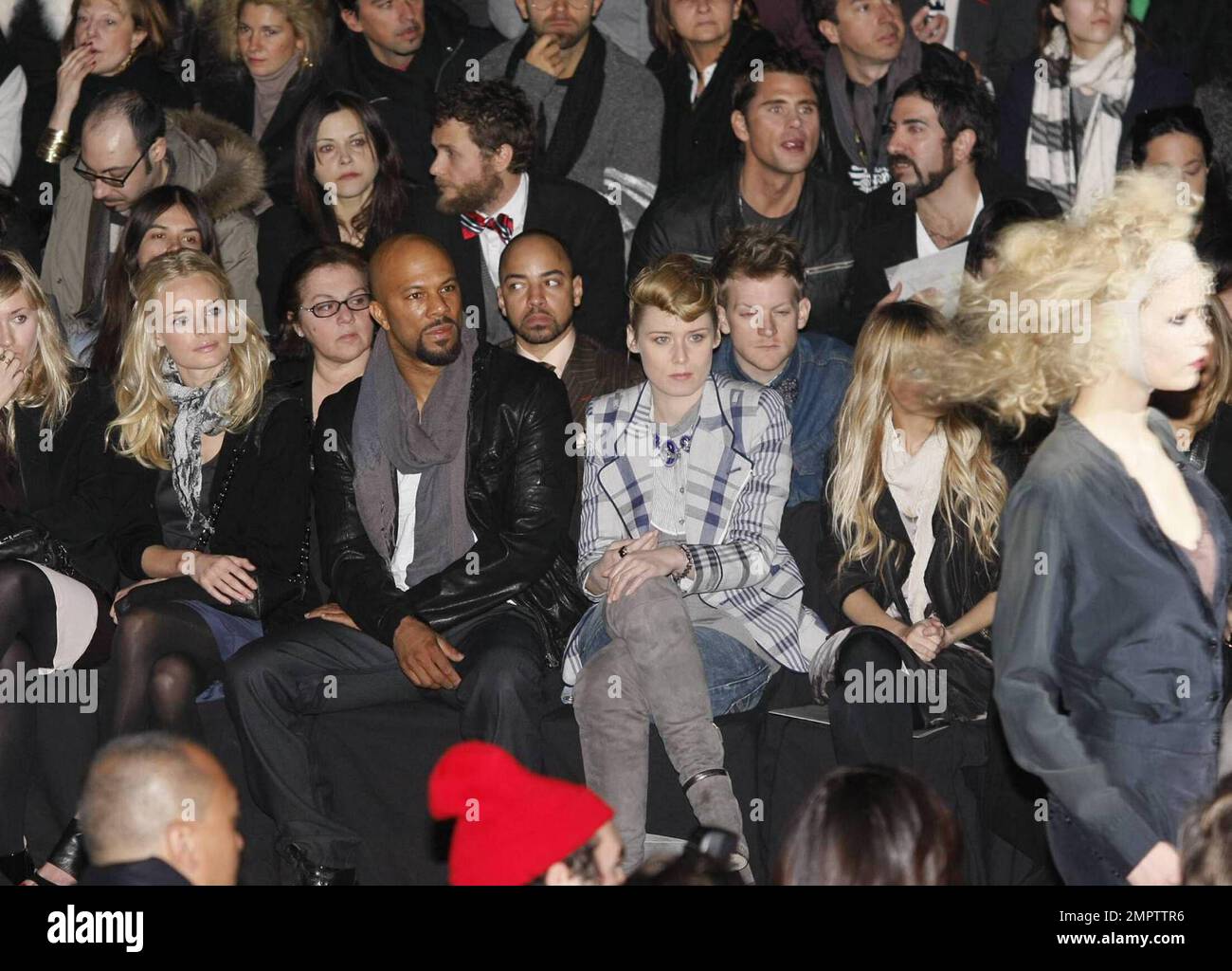 Nicole Richie, Common, Kate Bosworth and Roisin Murpy watch the Diesel ...