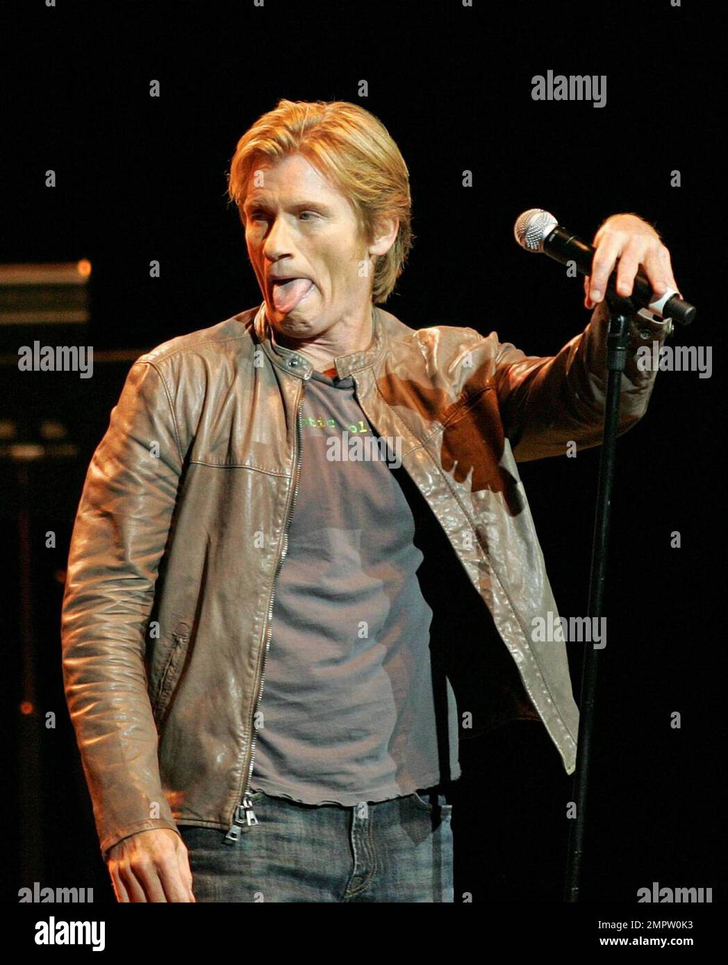 Comedian Leary