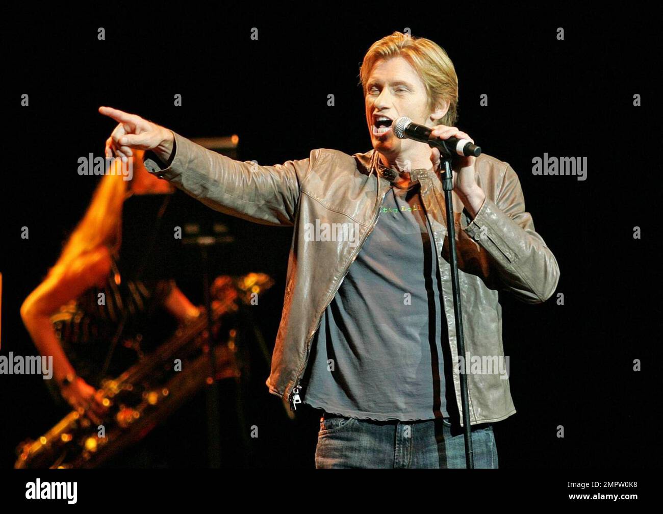 Comedian Leary