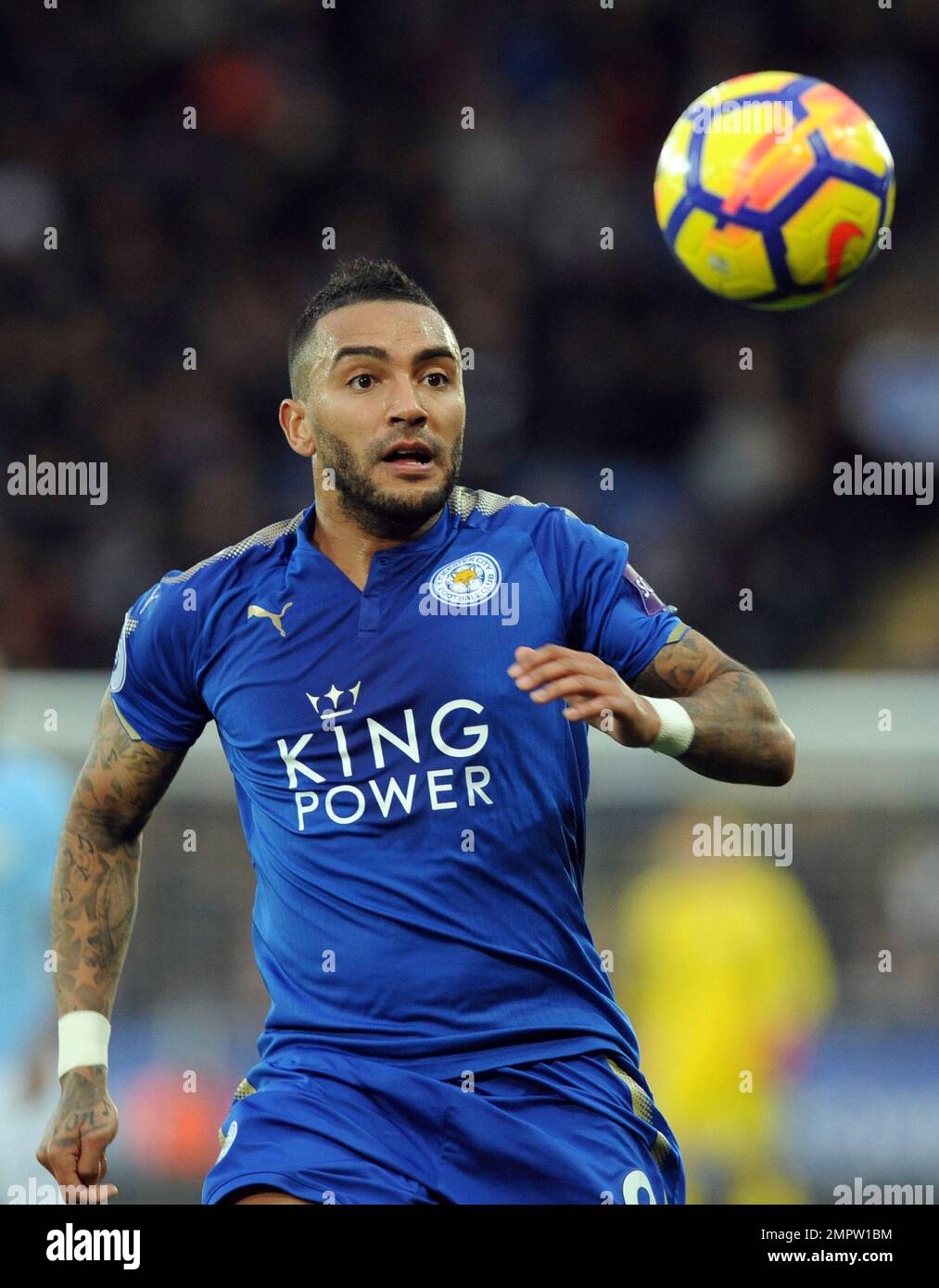 Leicester's Danny Simpson during the English Premier League soccer ...