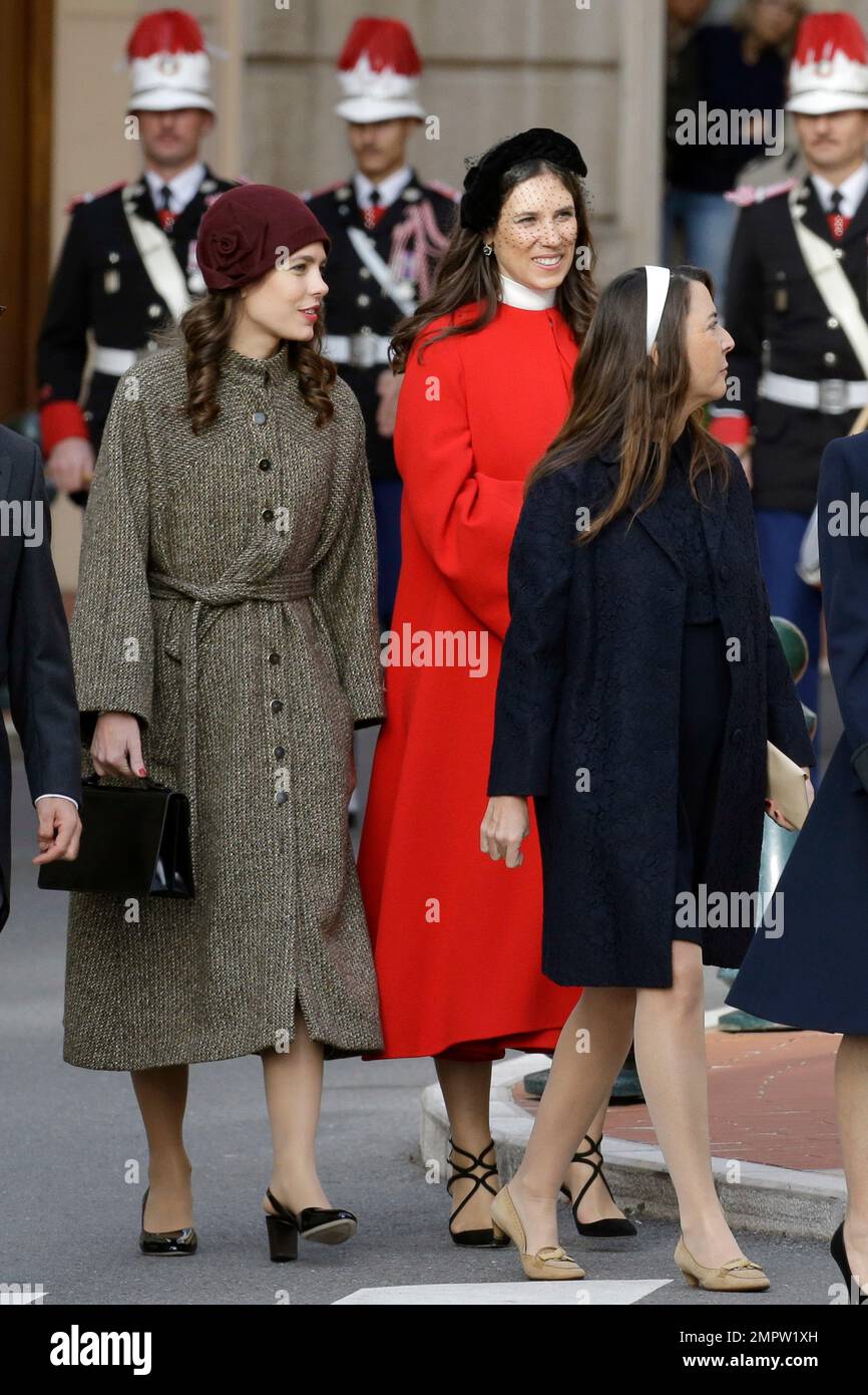 Monaco Princess Charlotte Casiraghi, left and Tatiana Casiraghi, second ...