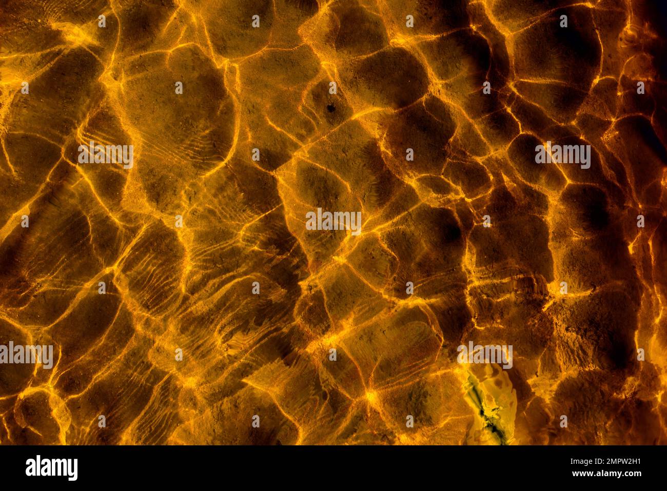 Photo of a clean water surface of the movement of waves and the ...