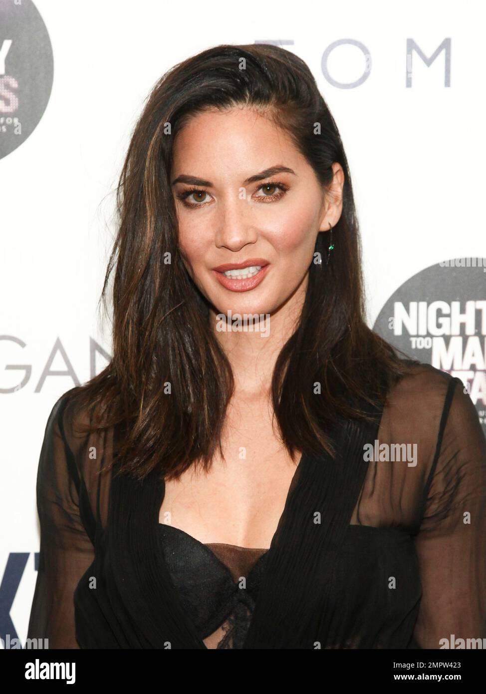 Olivia Munn arrives at HBO's Night of Too Many Stars at Madison Square ...