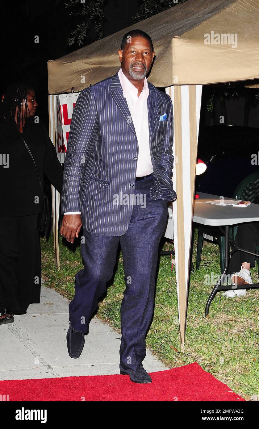 Actor Dennis Haysbert receives the Career Achievement Award during the ...