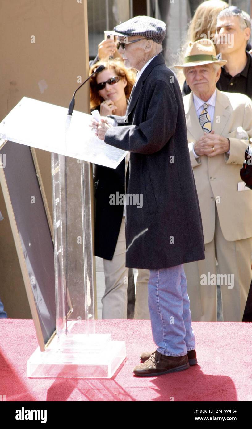 "Easy Rider" and "Blue Velvet" star Dennis Hopper looks frail as he ...