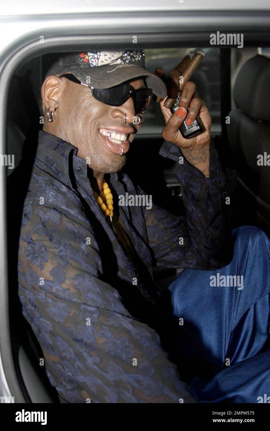 Exclusive!! Dennis Rodman hasn't lost his touch! With all the ...