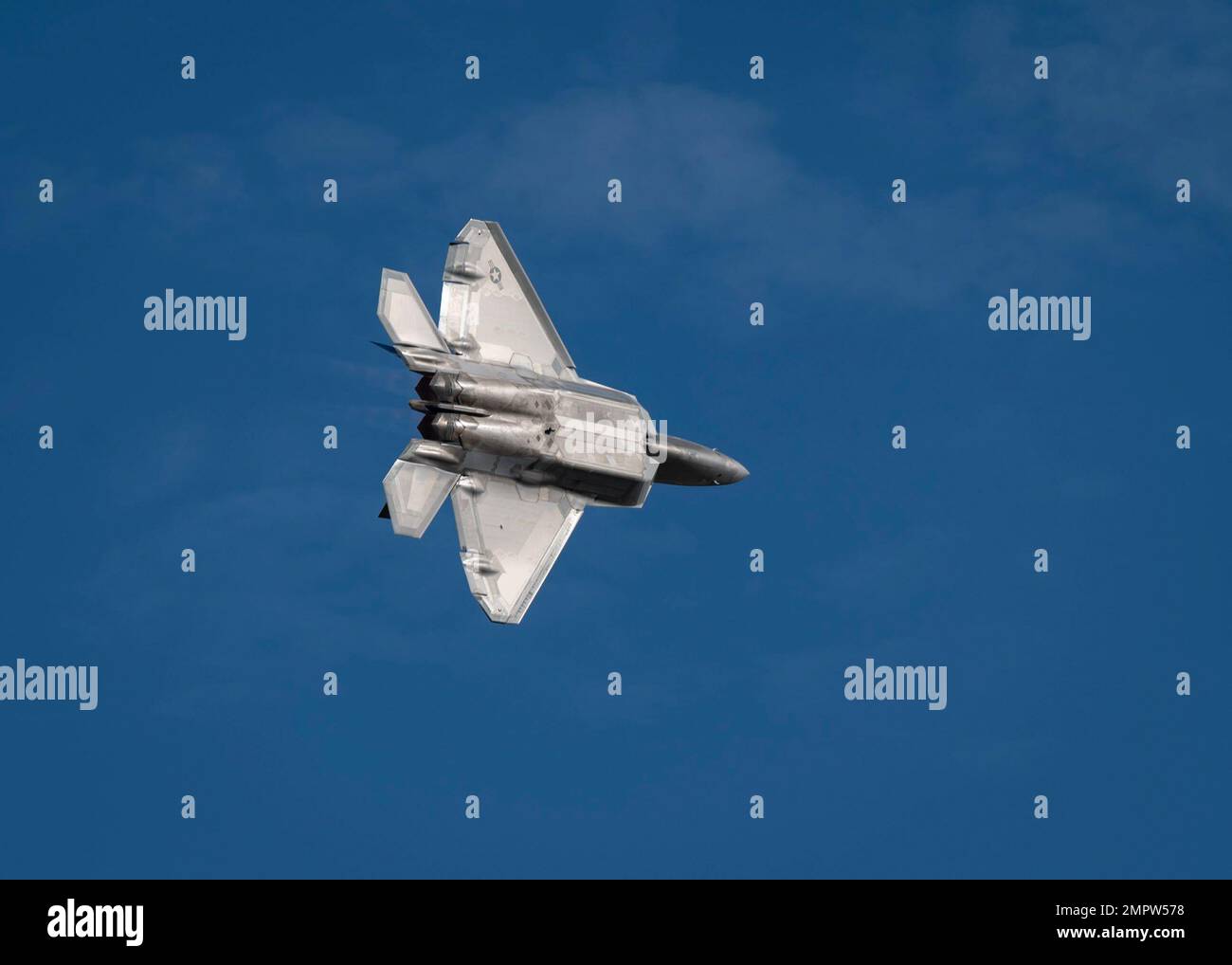 The U.S. Air Force F-22 Raptor Demonstration Team from Joint Base ...