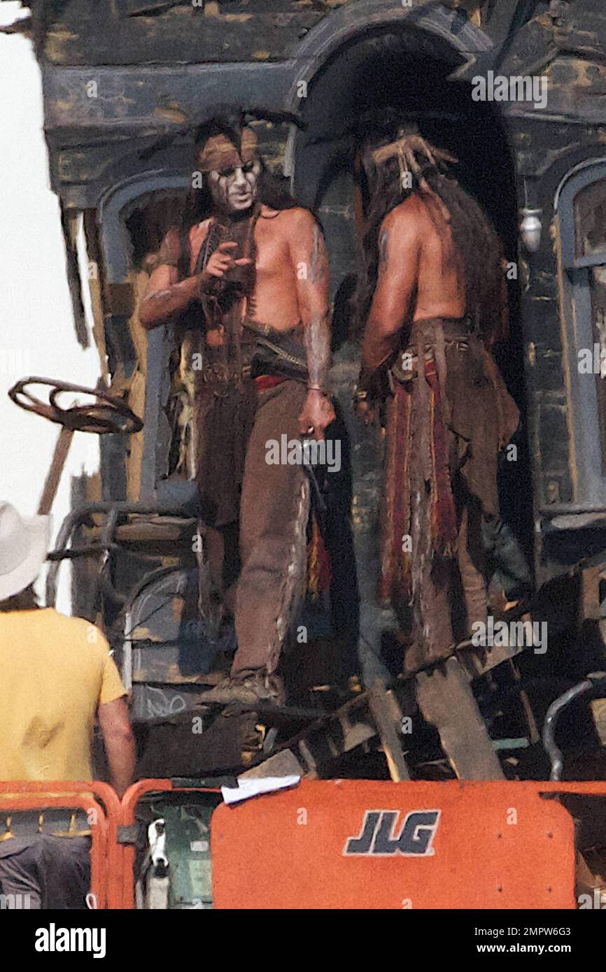 Dressed as johnny depp hi-res stock photography and images - Alamy