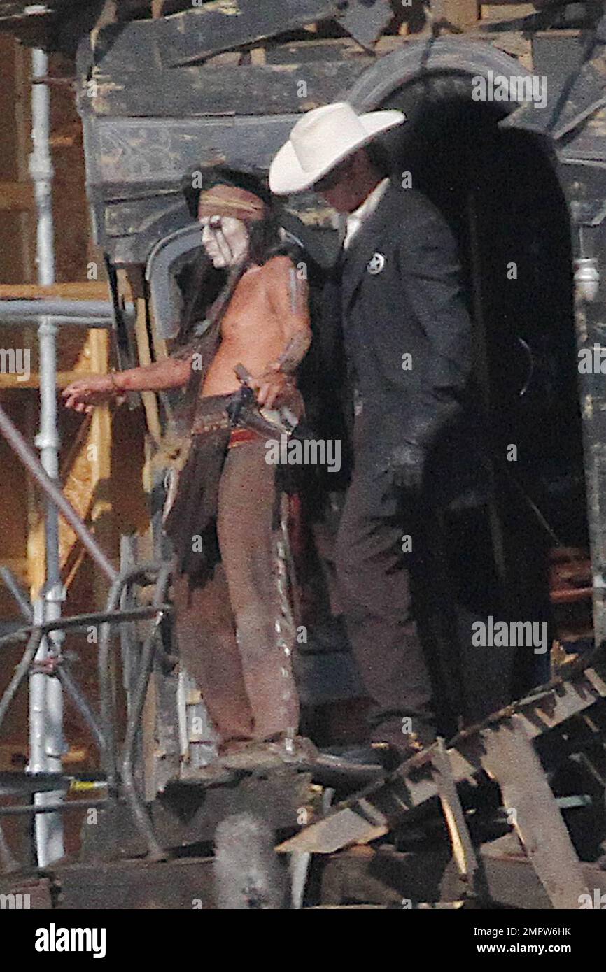 Lone ranger costume hi-res stock photography and images - Alamy