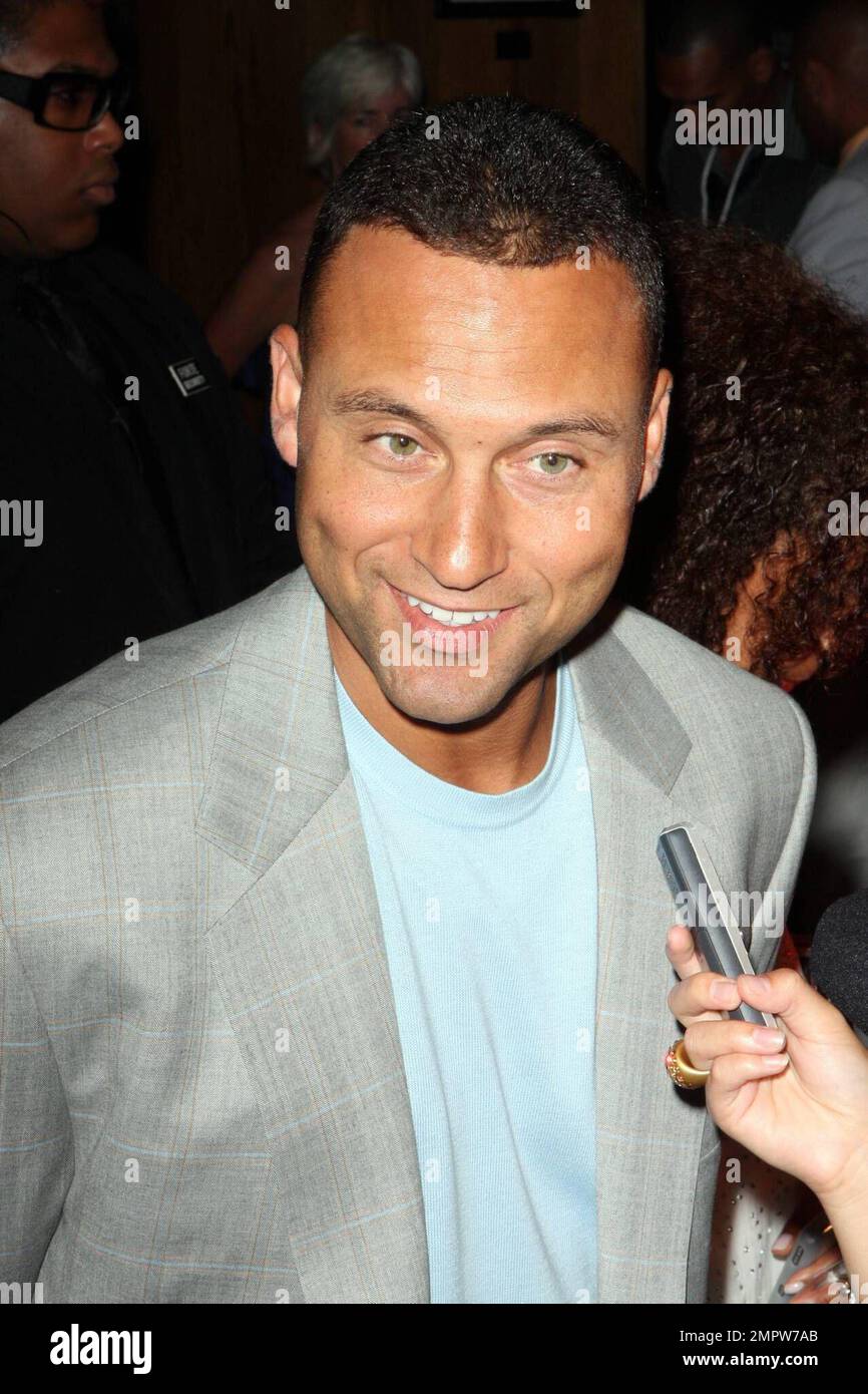 Derek Leter arriving for the Jordan Celebrates Derek Jeter Party, New ...