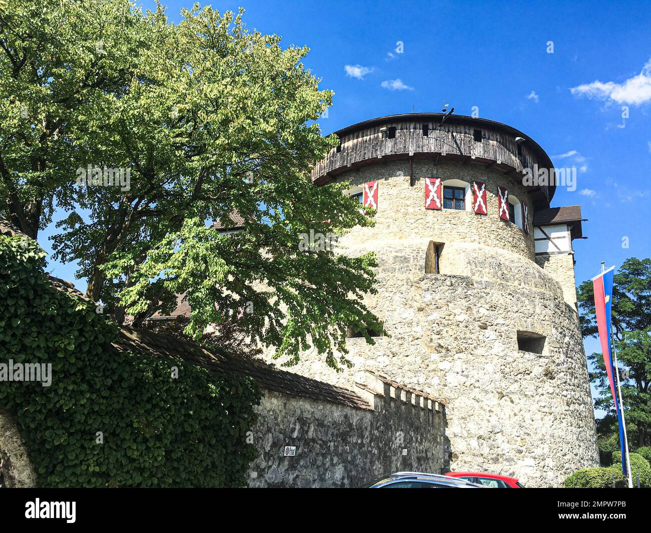 Beautiful shot vaduz castle hi-res stock photography and images - Alamy
