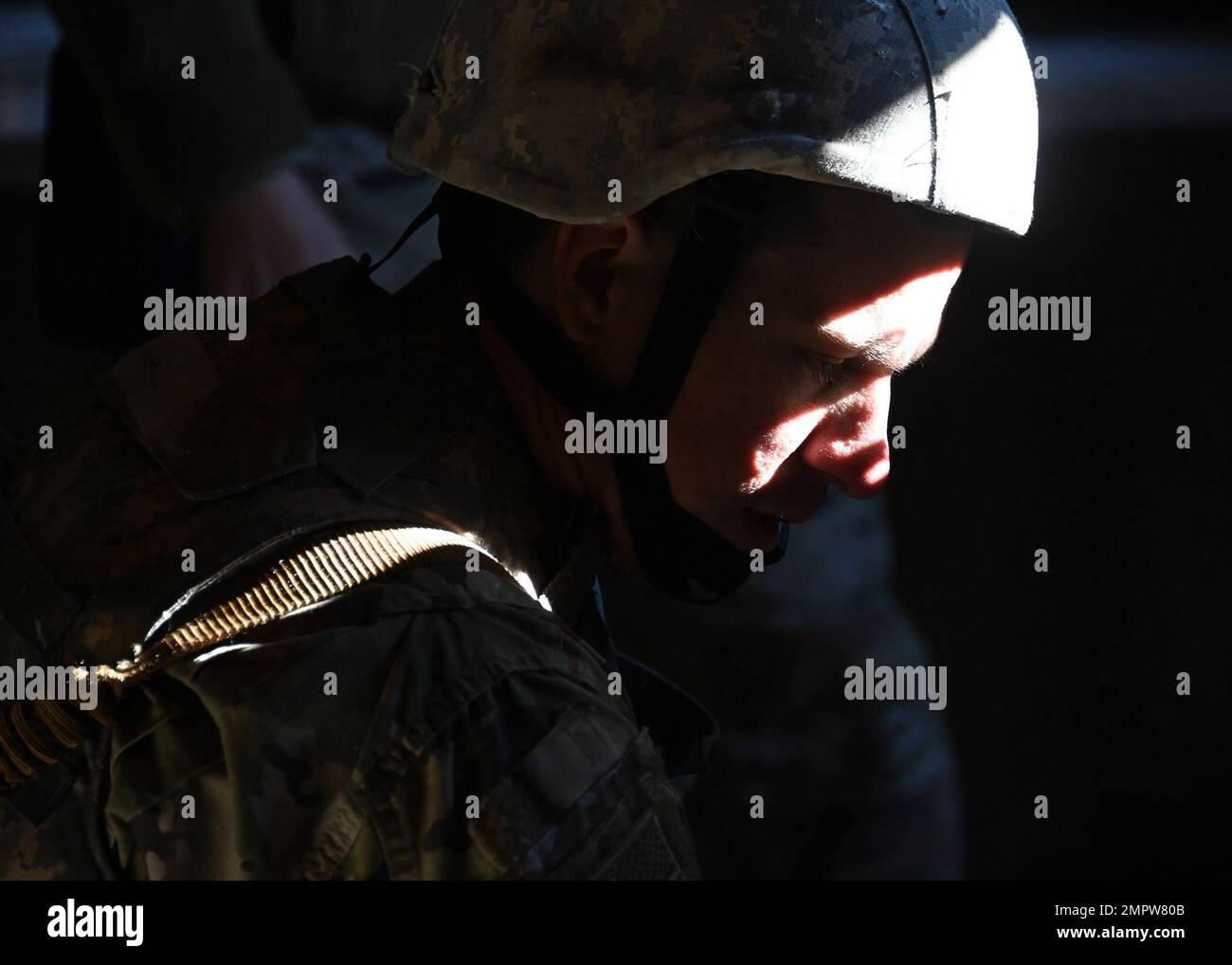 A 316th Security Forces Group Airman practices proper emergency care ...
