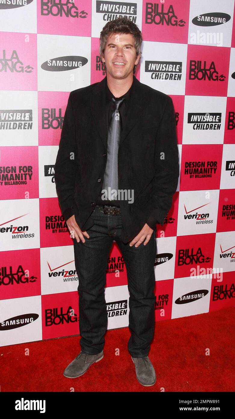 Fuel TV host Brent Ringenbach attends Billabong's 4th Annual Design for ...