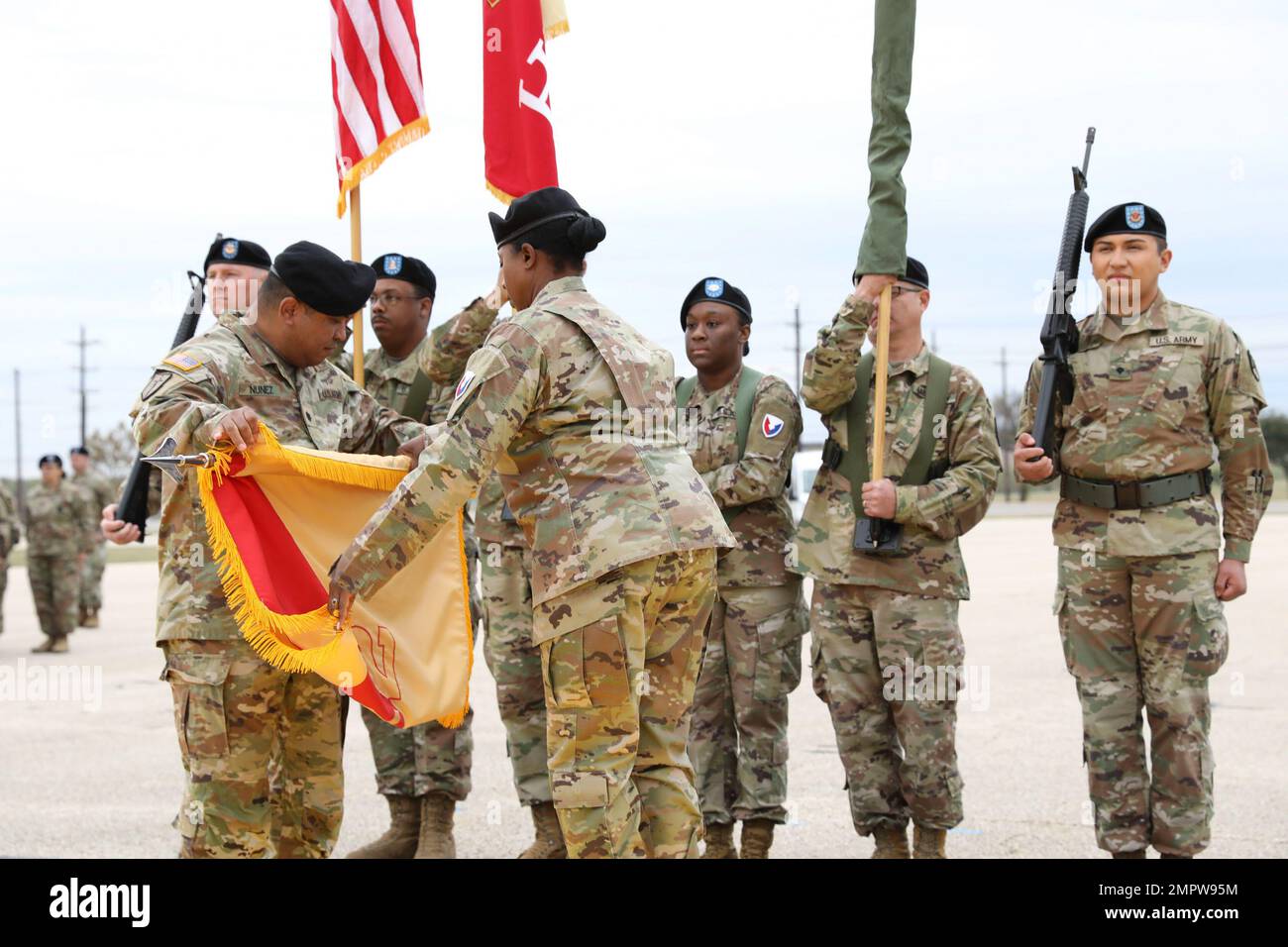 Army Lt. Col. Carlos Nunez, Deputy Commanding Officer of the ...
