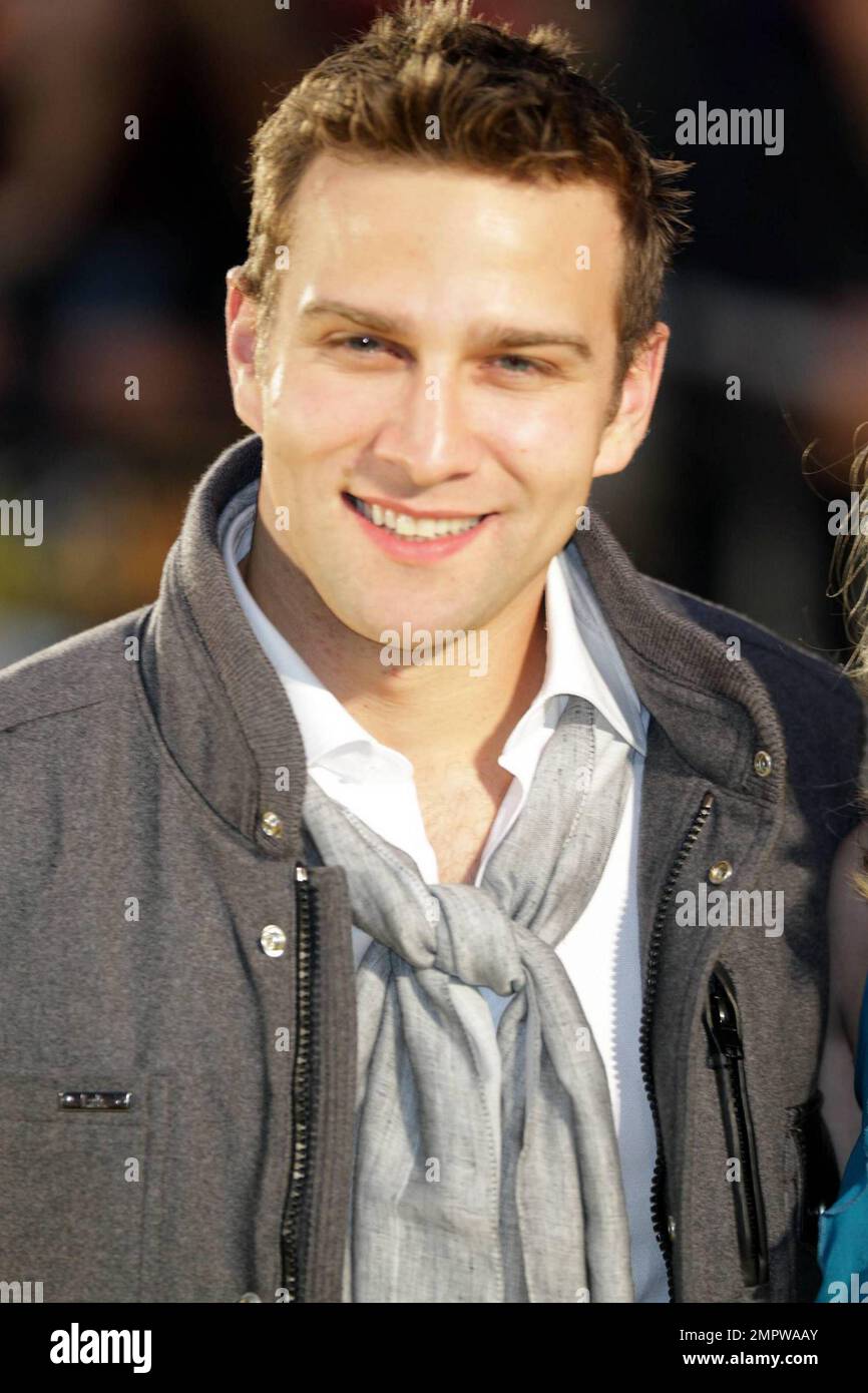 Stephan Booth at the premiere of "Despicable Me" at the Empire Cinema ...