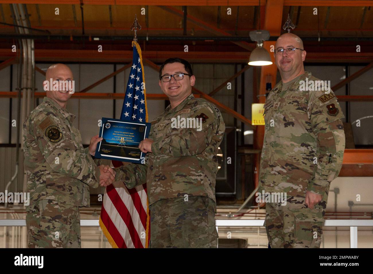 U.S. Air Force Staff Sgt. Ramon Chan Hafen, 49th Aircraft Maintenance ...