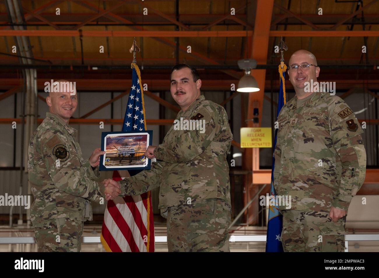 U.S. Air Force Staff Sgt. Nathan Olsen, 49th Aircraft Maintenance ...