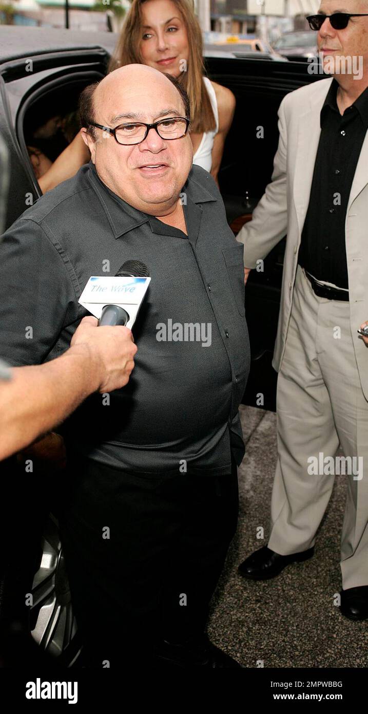 Co-owner Danny DeVito arrives for the grand opening of Devito South ...