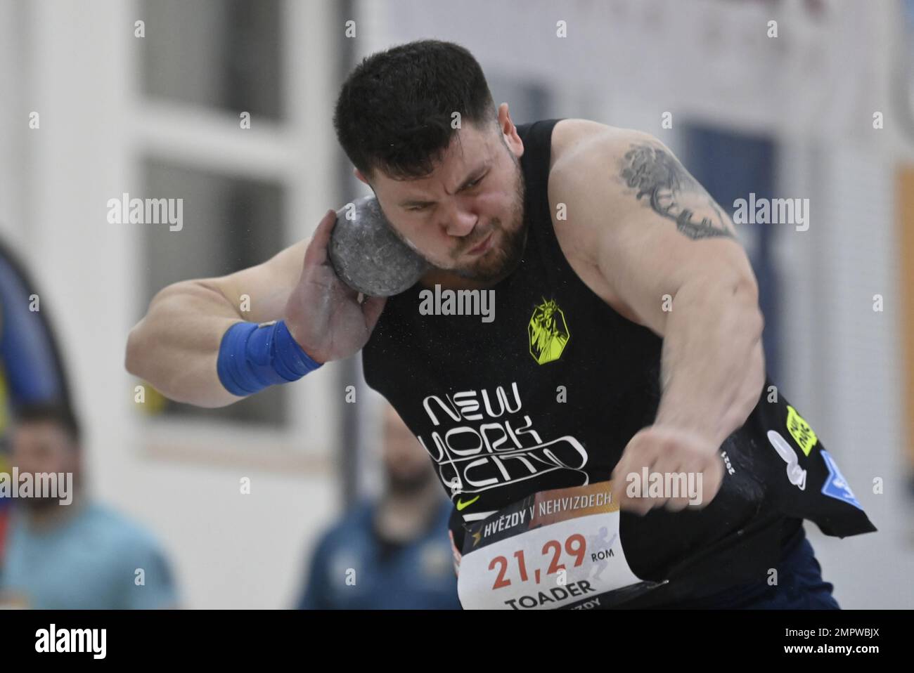 Nehvizdy, Czech Republic. 31st Jan, 2023. Andrei Toader from Romania ...